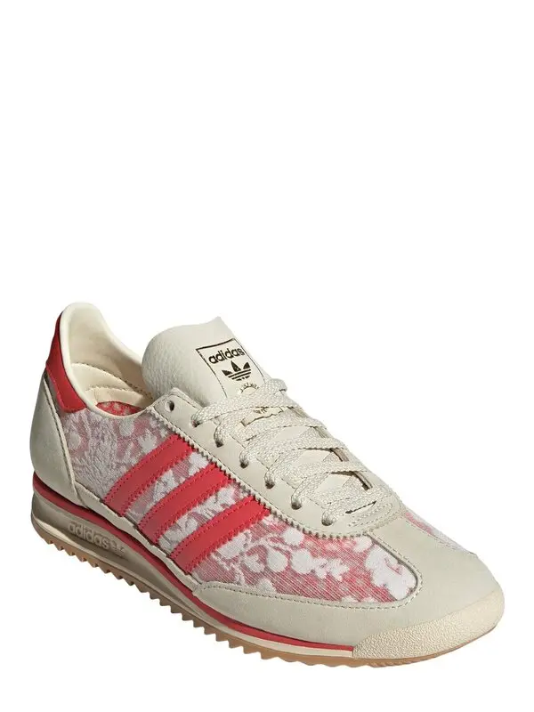 Adidas X Liberty London Sl 72 Og Sneakers - White/ Cream White/ Scarlet