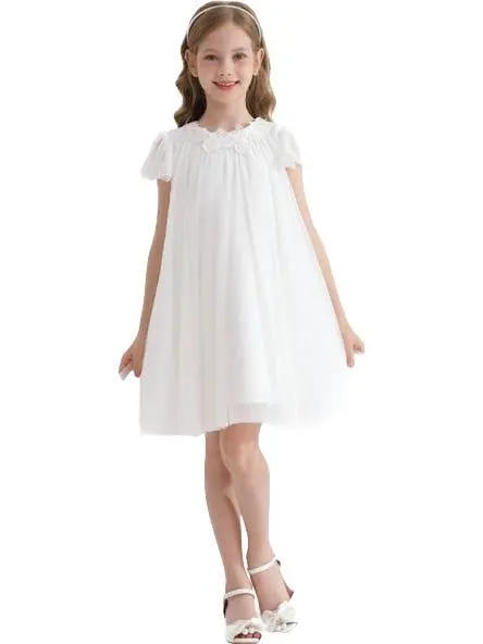 TULLEEN Constance Dress - White