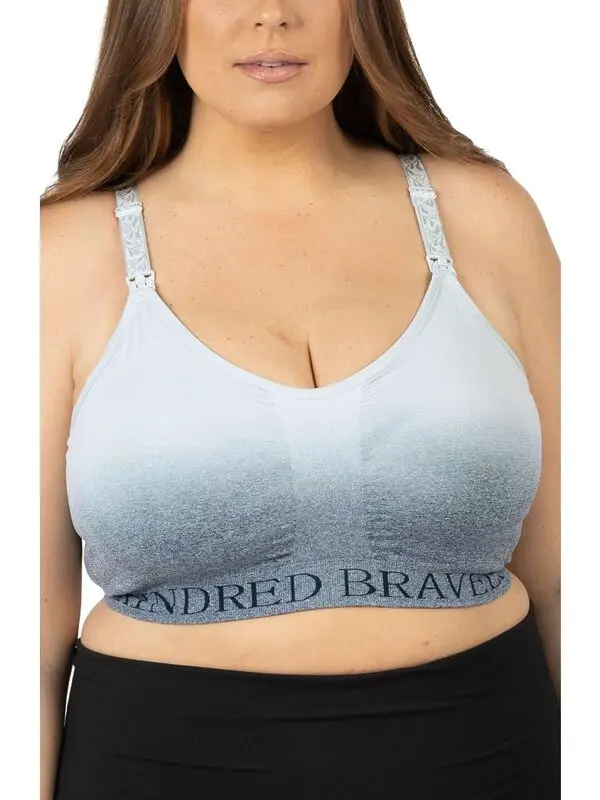 KINDRED BRAVELY Busty Sublime Nursing Sports Brafits Sizes 30e-40i - Ombre Storm