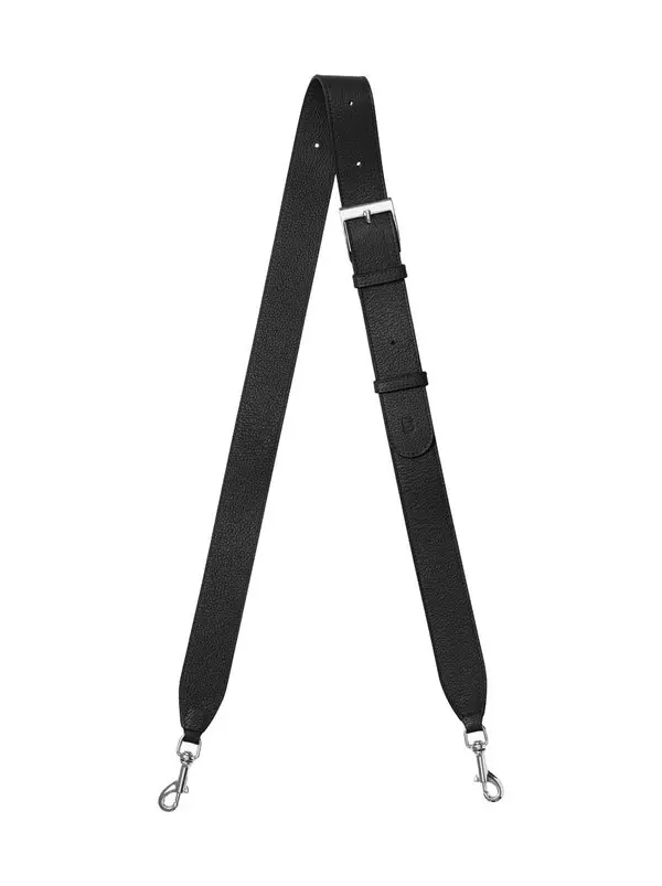 BY BANOO Cross Body Strap - Black/silver