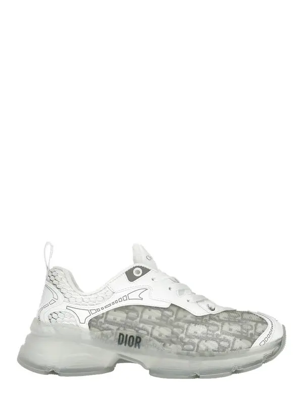 Dior Vibe Oblique Sneakers - White/gray