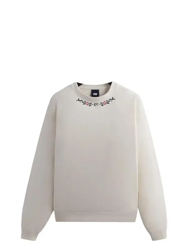 Kith Rose Nelson Crewneck Sweatshirt - Sandrift