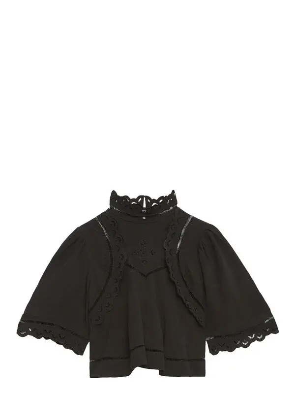 Isabel Marant Frany Top - Black