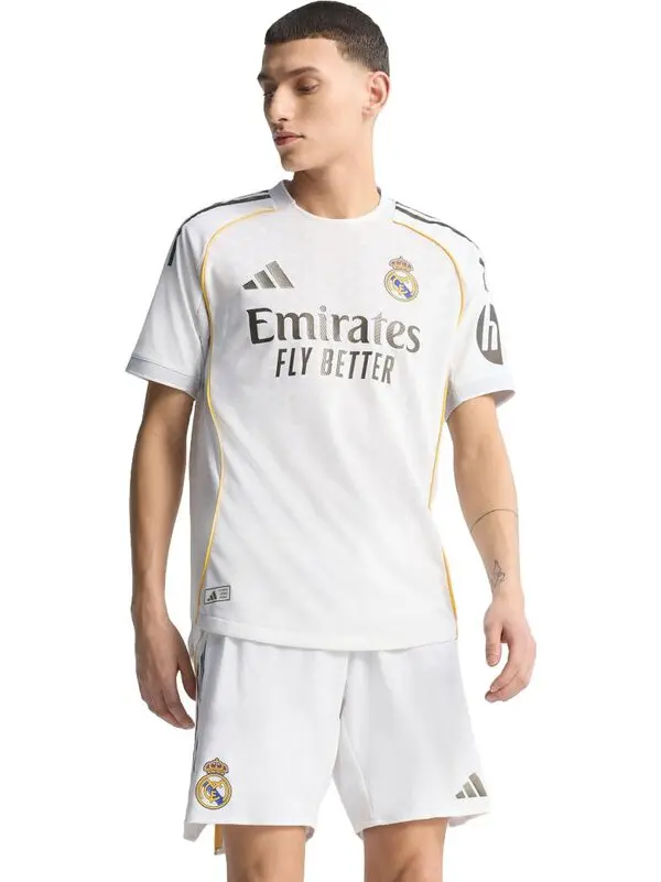 Adidas Real Madrid 25/26 Home Authentic Jersey - White