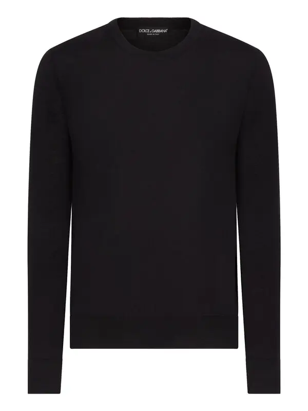Dolce & Gabbana Cashmere Crewneck Sweater - Blue