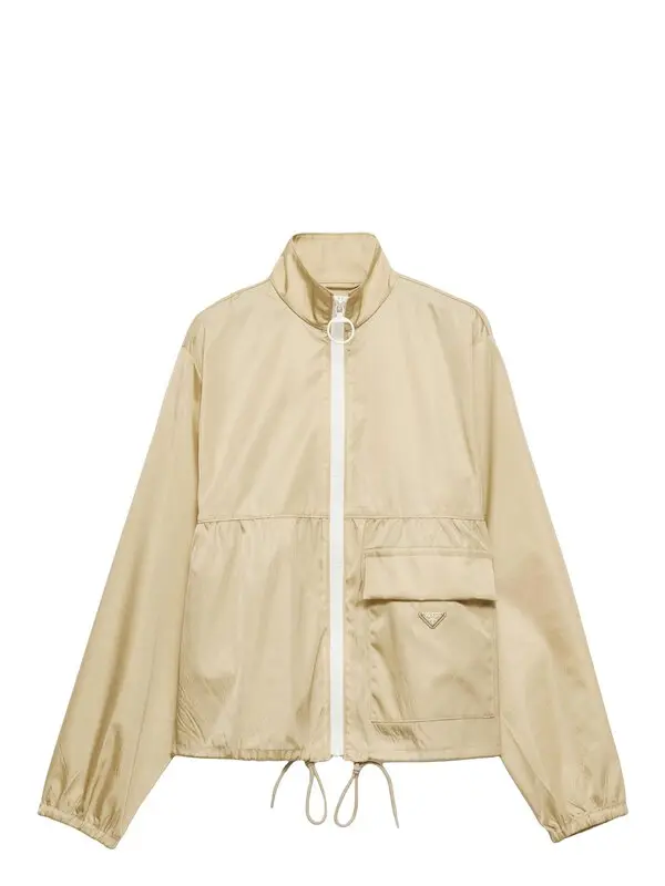 Prada Re-nylon Blouson Jacket - Neutral