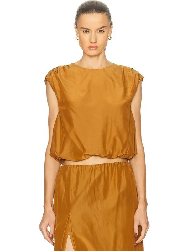 Loulou De Saison Cosma Top - Ocher