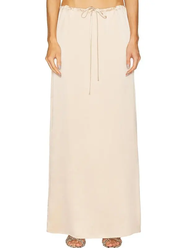 Sablyn Sol Drawstring Maxi Skirt - Pink Sand