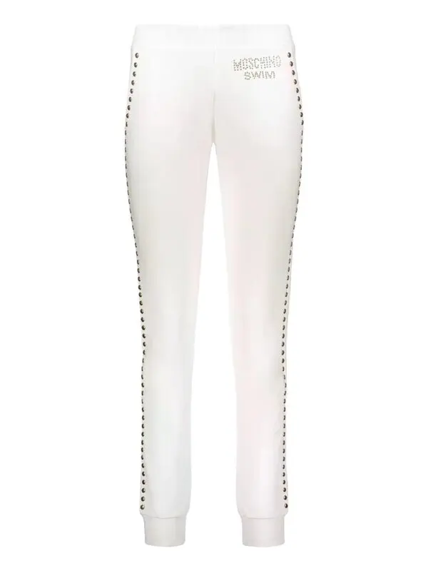 Moschino Stud-detail Pants - White