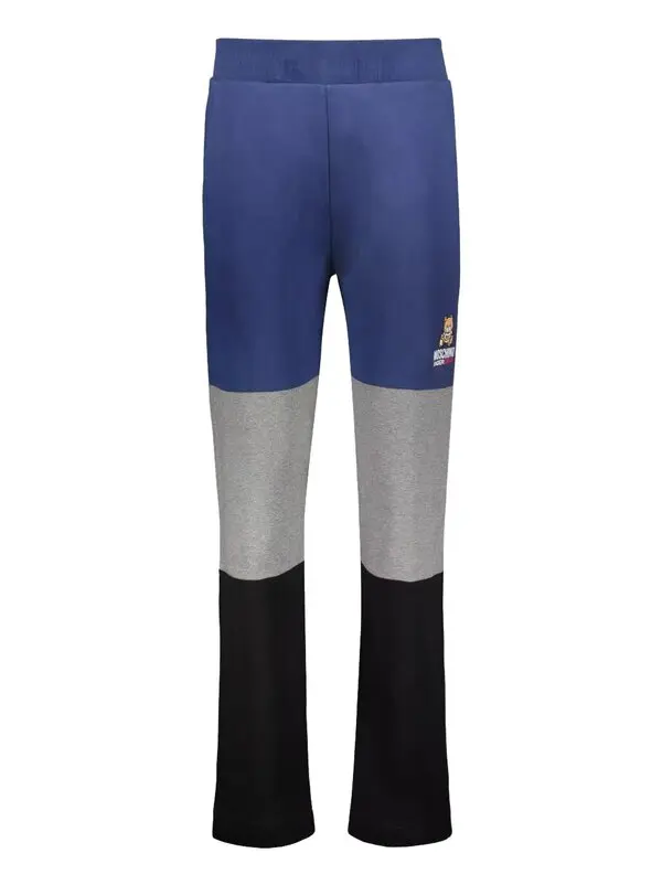 Moschino Colour-block Trousers - Blue