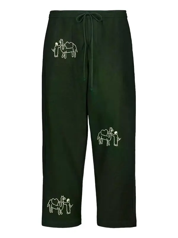 BAZISZT Ride Track Pants - Green
