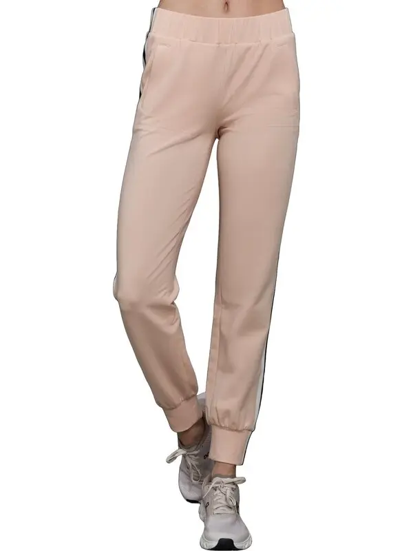 Norma Kamali Side Stripe Jog Pant - Baby