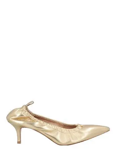 GIANVITO ROSSI Pumps Leather - Gold