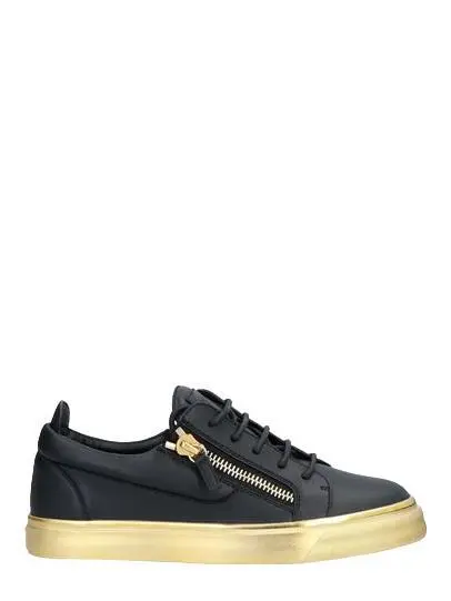 GIUSEPPE ZANOTTI Calfskin Sneakers - Black