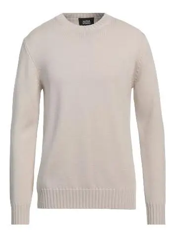 Alpha Studio Merino Wool Sweater - Beige