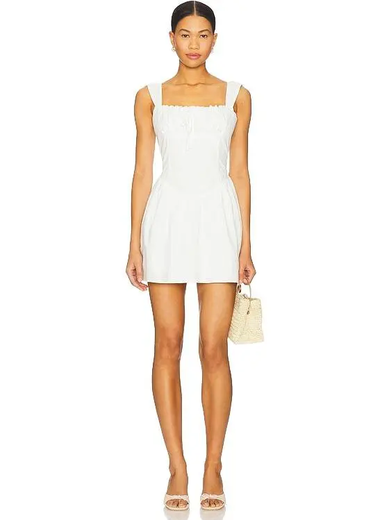 MORE TO COME Maddie Mini Dress - White