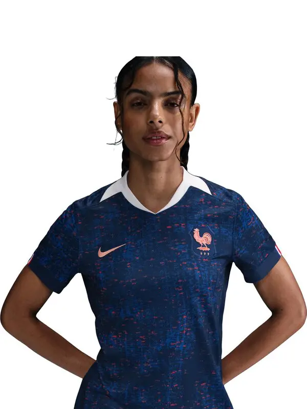 Nike Fff 2025 Stadium Home Dri-fit Soccer Replica Jersey - Blue