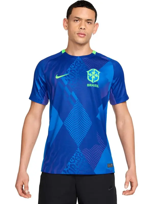 Nike Brazil 2025 Stadium Away Dri-fit Soccer Replica Jersey - Blue