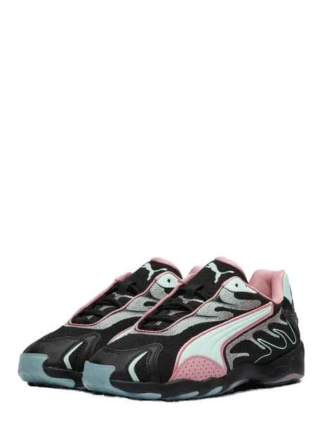 PUMA Inhale Speed Style Sneaker - Puma Black/ Poised Pink