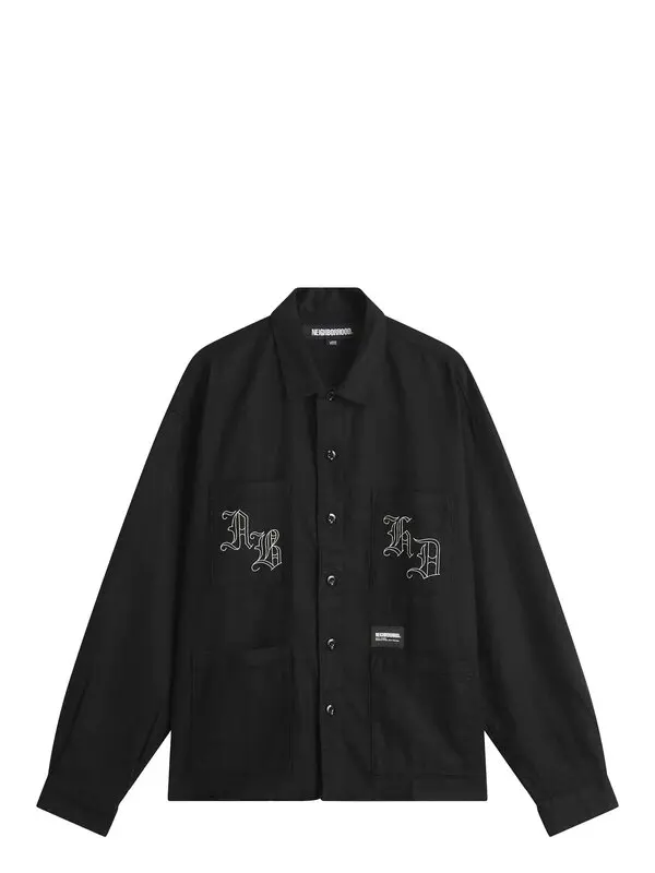NEIGHBORHOOD Embroidery Shirt - Black