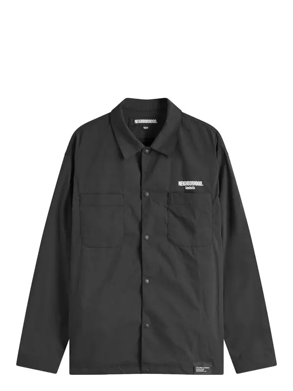NEIGHBORHOOD Multifunctional Logo Shirt - Black