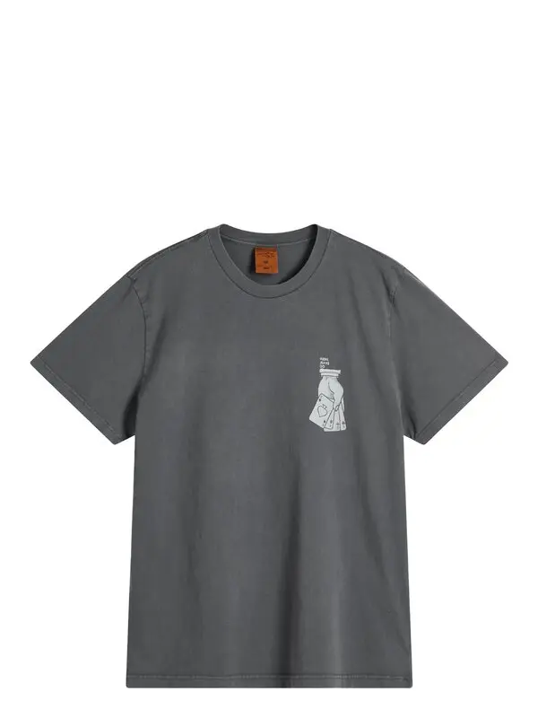Nudie Jeans Roy Nope T-shirt - Antracite