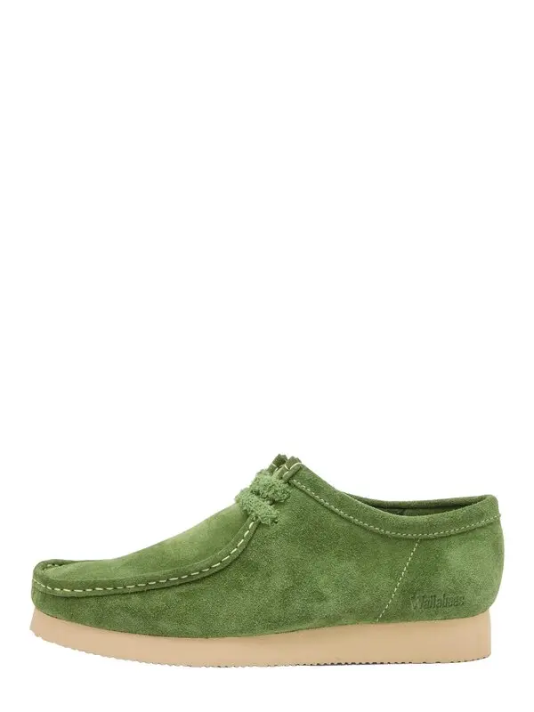 Clarks Wallabee - Green Suede