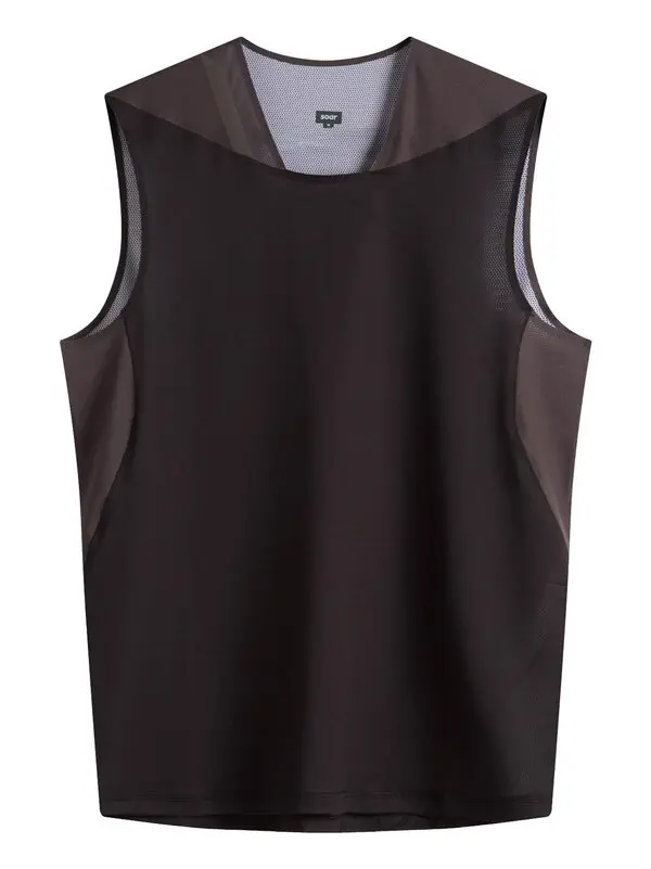 SOAR Performance Singlet - Black/grey