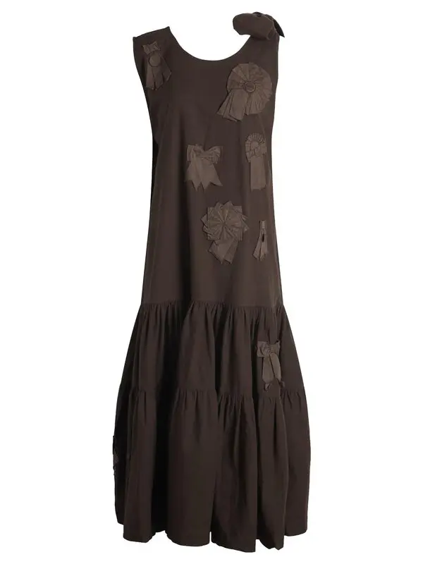 STORY MFG. Beebalm Maxi Dress - Espresso