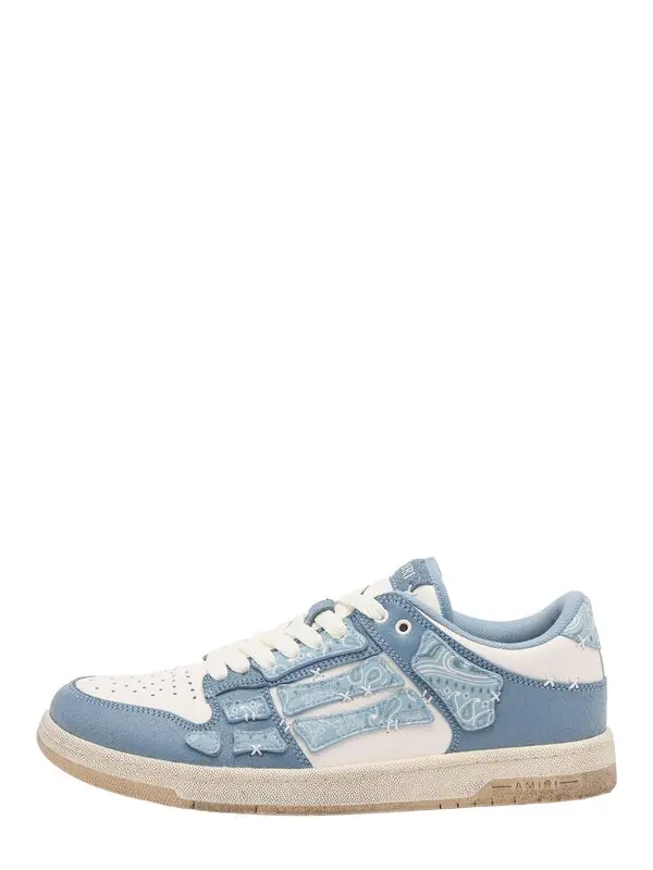 Amiri Skel Top Low Sneakers - Ashley Blue