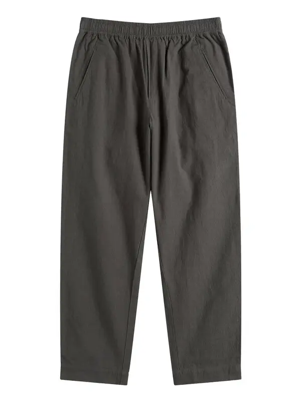 Folk Drawcord Assembly Trousers - Charcoal Crinkle