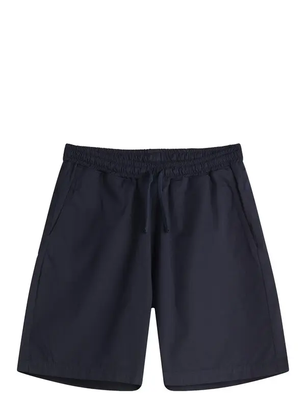 Universal Works Military Shirting Simple Shorts - Navy