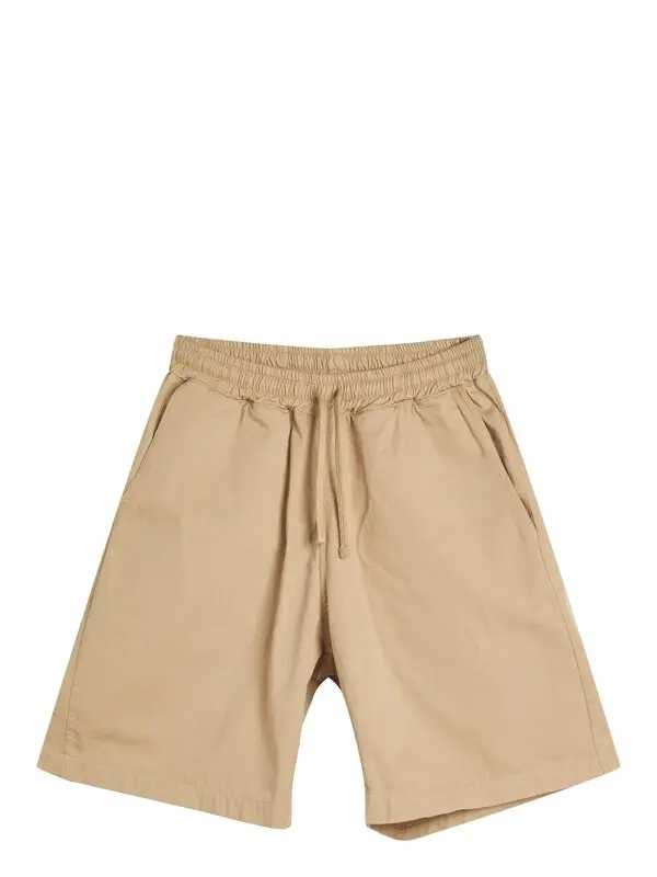 Universal Works Military Shirting Simple Shorts - Sand