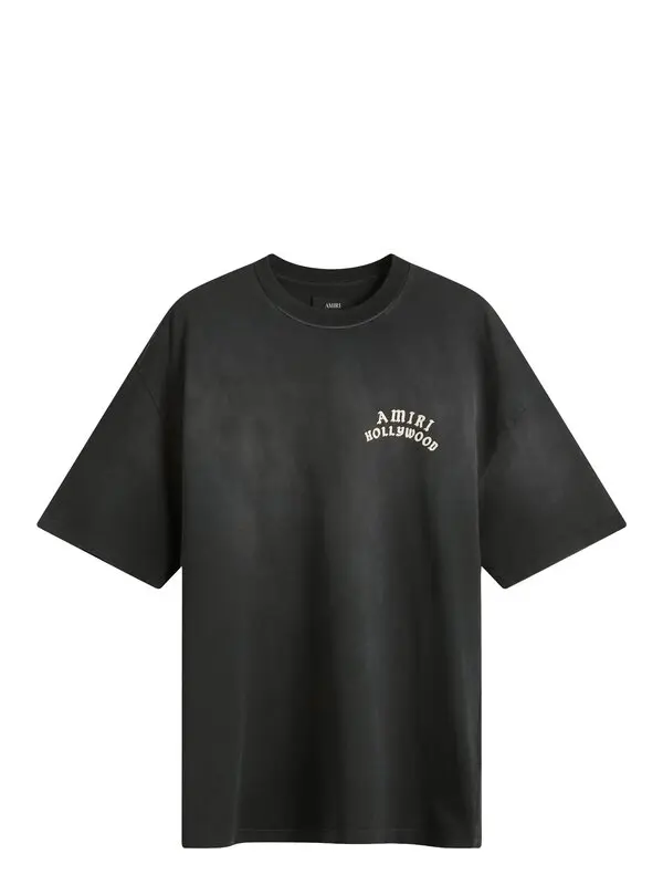 Amiri Hollywood Oversized T-shirt - Black