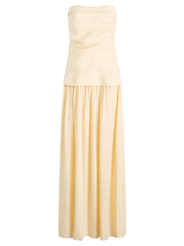 Faithfull The Brand Hedy Maxi Dress - Butter
