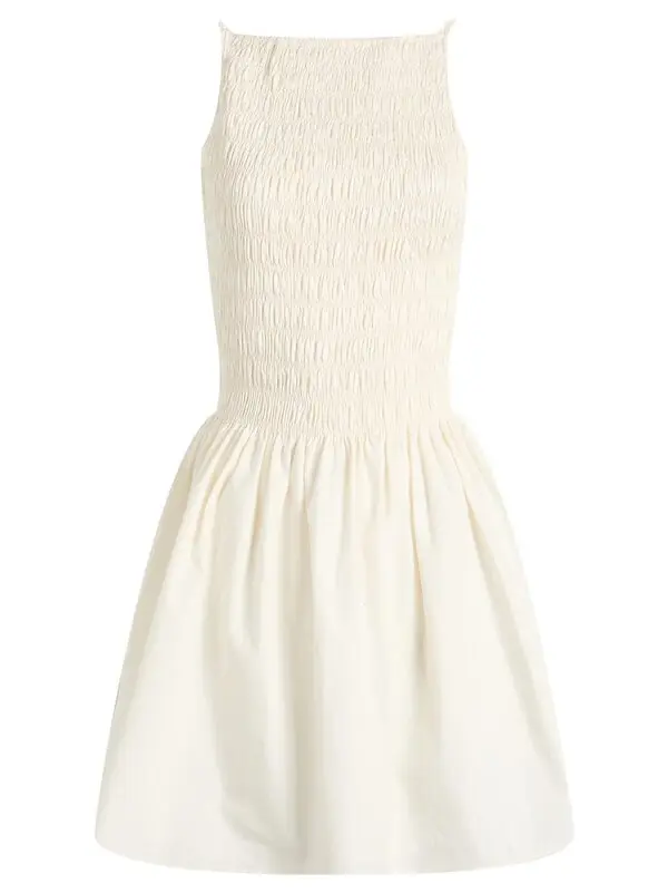 Faithfull The Brand Myah Mini Dress - White