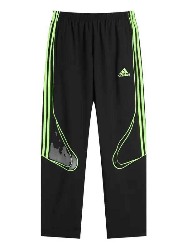 Adidas Teamgeist Track Pant - Black/signal Green