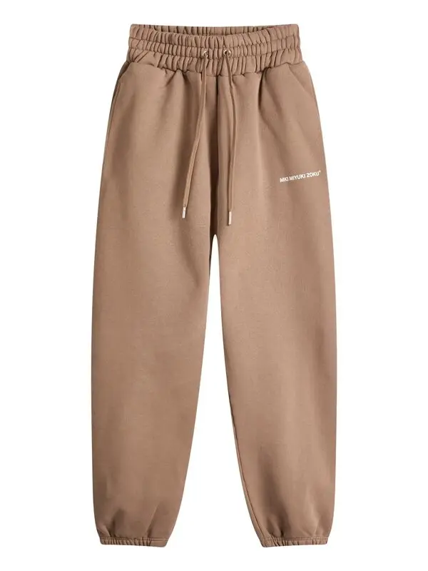 MKI MIYUKI ZOKU Uniform Joggers - Mushroom