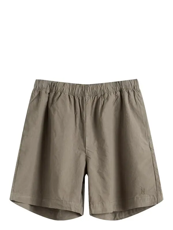 Norse Projects Per Cotton Tencel Shorts - Mid Khaki