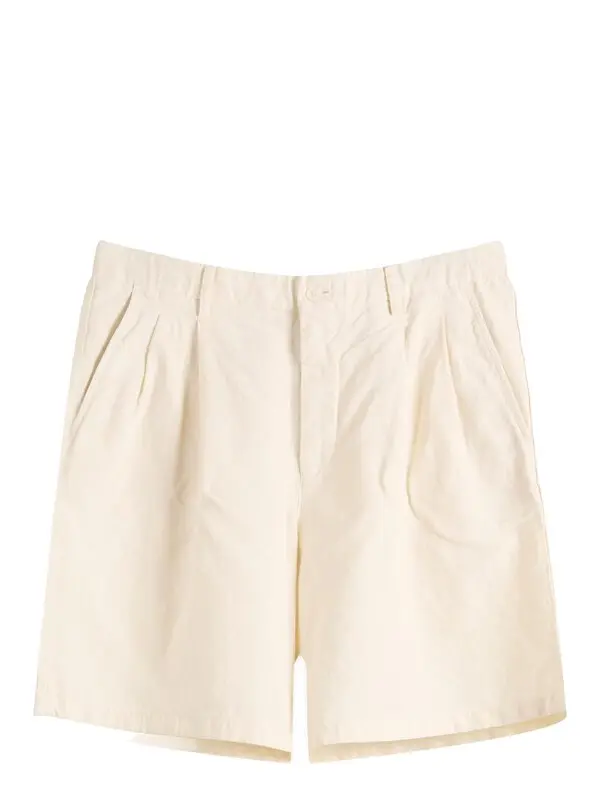 Norse Projects Benn Cotton Linen Shorts - Kit White