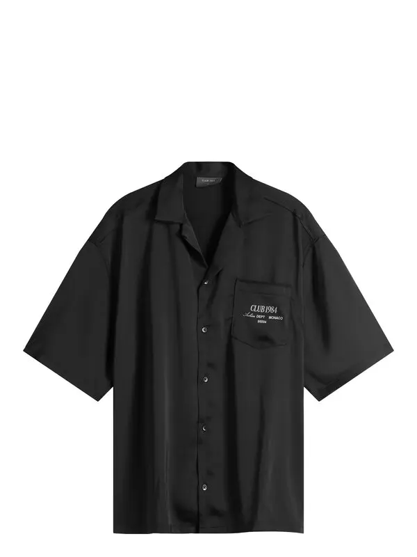CLUB 1984 Atelier Dept Vacation Shirt - Black