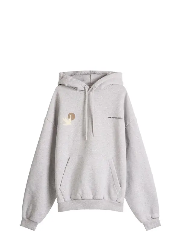 MKI MIYUKI ZOKU Swallow Hoodie - Grey