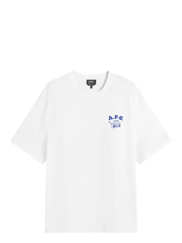 A.p.c. Disco Print T-shirt - White