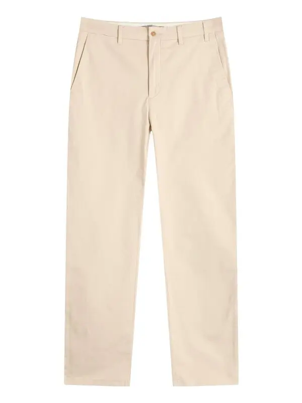 Norse Projects Standard Slim Chino Trousers - Oatmeal