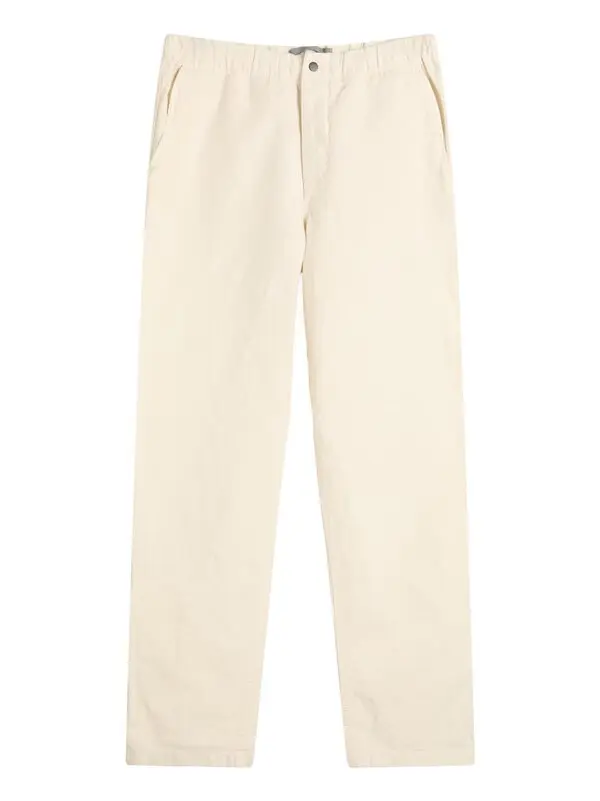 Norse Projects Ezra Relaxed Cotton Linen Trousers - Kit White