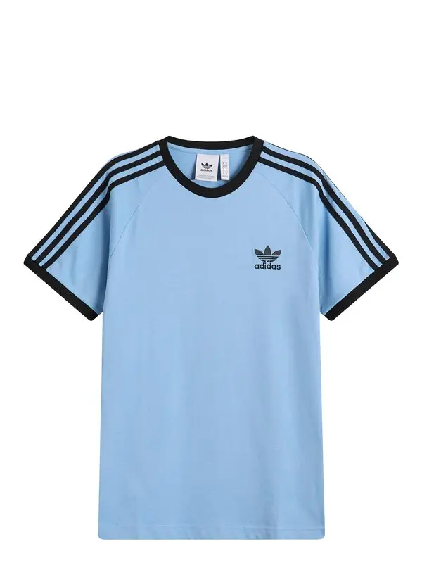 Adidas 3-stripes T-shirt - Ash Blue/black