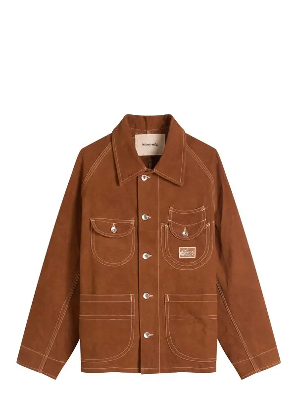 STORY MFG. Circuit Jacket - Brown Wonky Wear