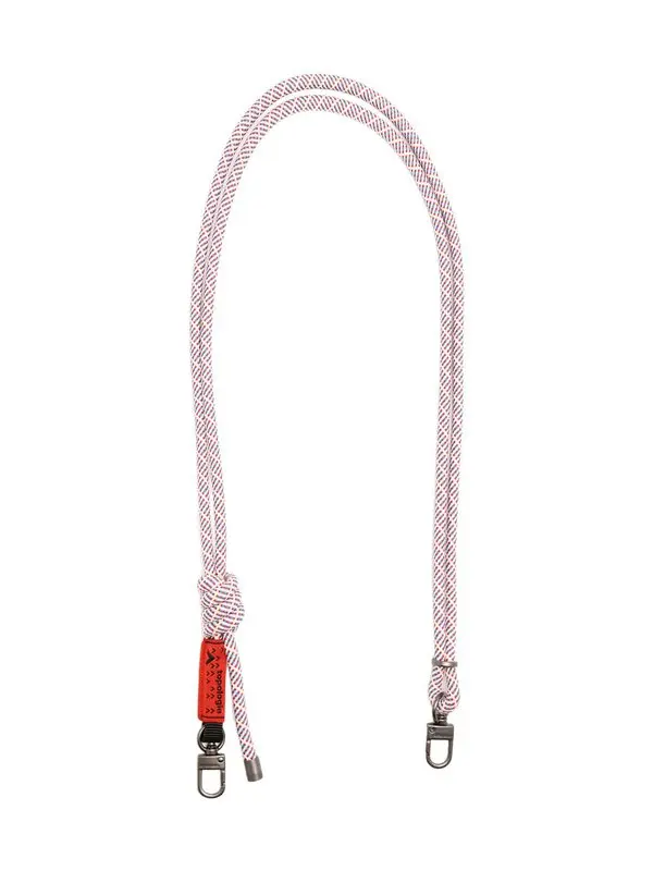 TOPOLOGIE 8.0mm Rope Strap - Red/white/blue Lattice
