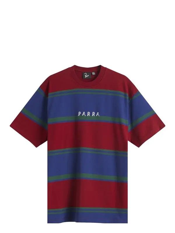 PARRA Guess This T-shirt - Dark Red