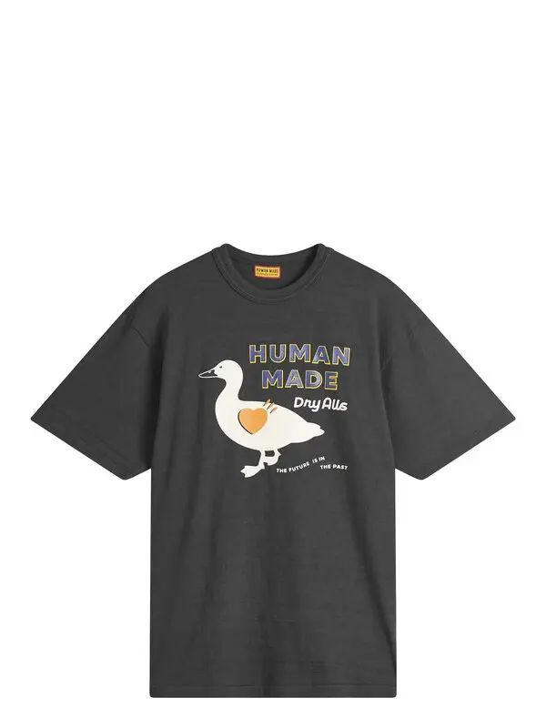 HUMAN MADE Duck Dry Alls T-shirt - Black
